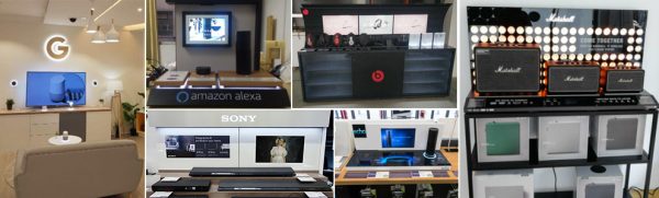 Headphone Demonstrator With Customer Audio Source - Retail Display ...